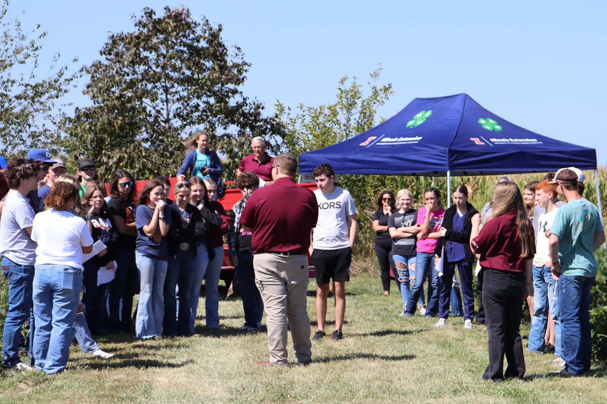 Students learn about agriculture career paths during field day ...