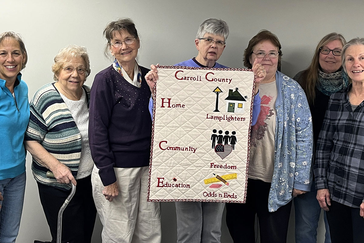 HCE member makes new banner for county clubs to use | Illinois ...