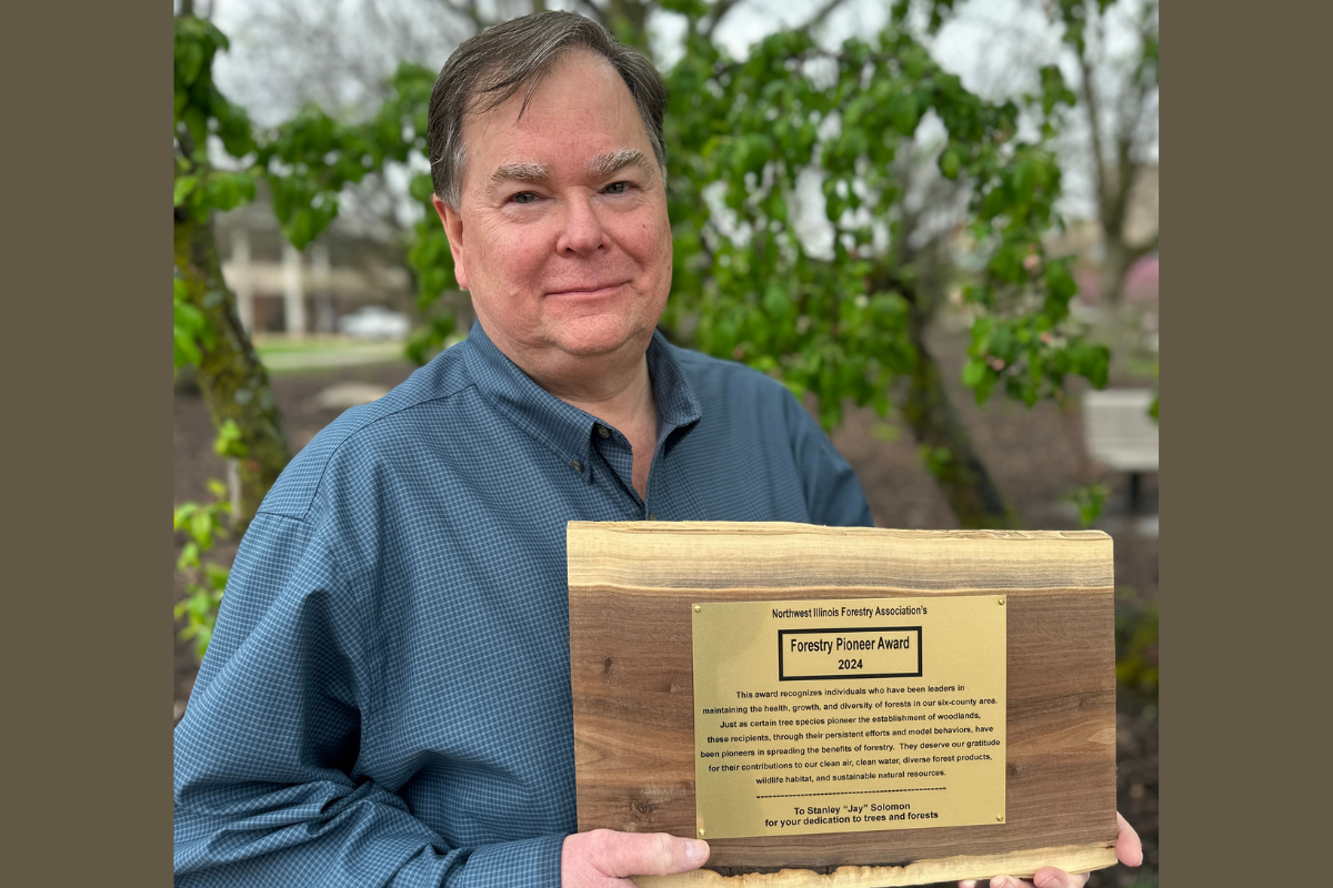 Solomon Earns Award for Dedication to Forestry | Serving Boone, DeKalb ...