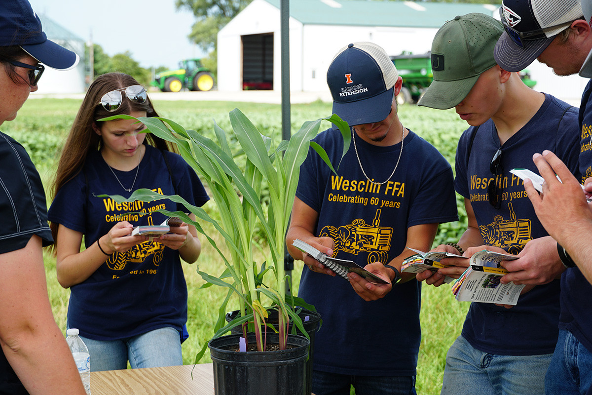 Wesclin and Pontiac FFA youth crop teams advance to represent Illinois ...