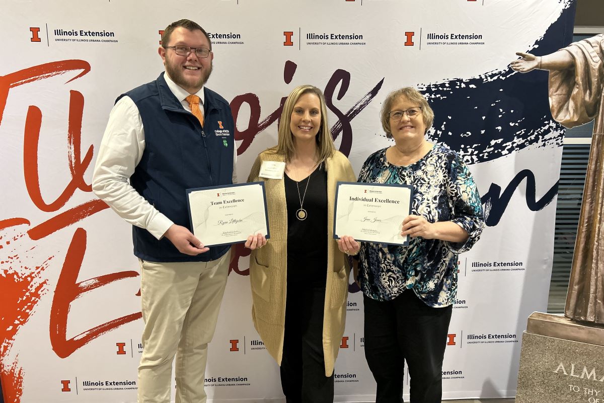 Extension staff recognized at Illinois Extension annual conference ...