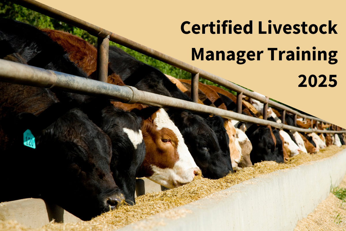 Certified Livestock Manager Training to be held in Freeport | Serving ...