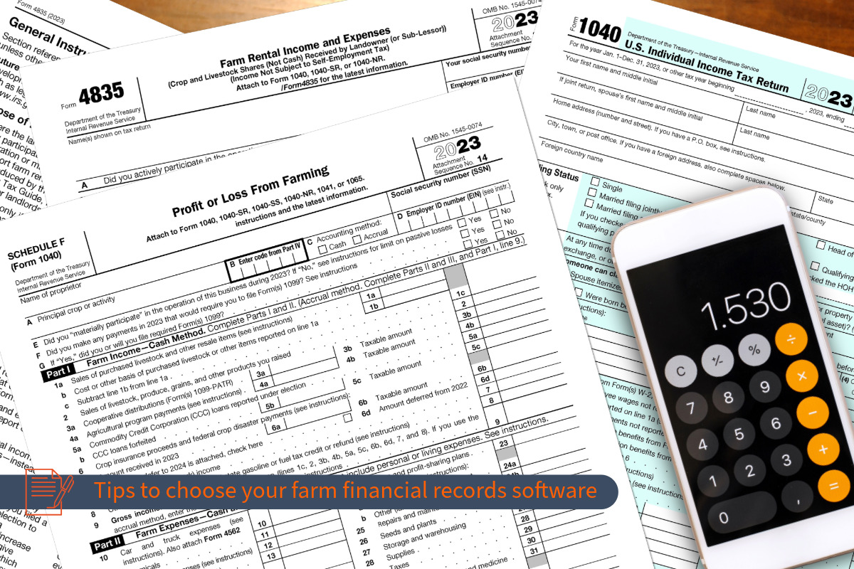 Choosing your farm financial records software | Dixon Springs ...