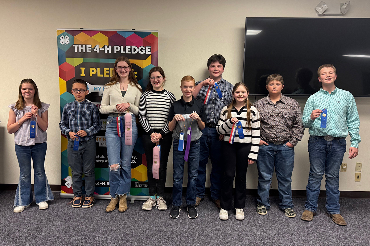 4-H Public Speaking Contest results announced | Serving Logan, Menard ...